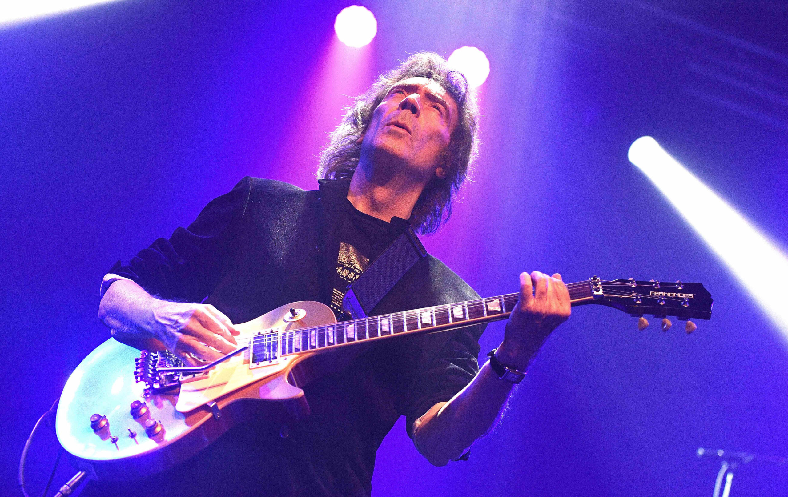 Steve Hackett Former Genesis Guitarist Who Pioneered Finger Tapping