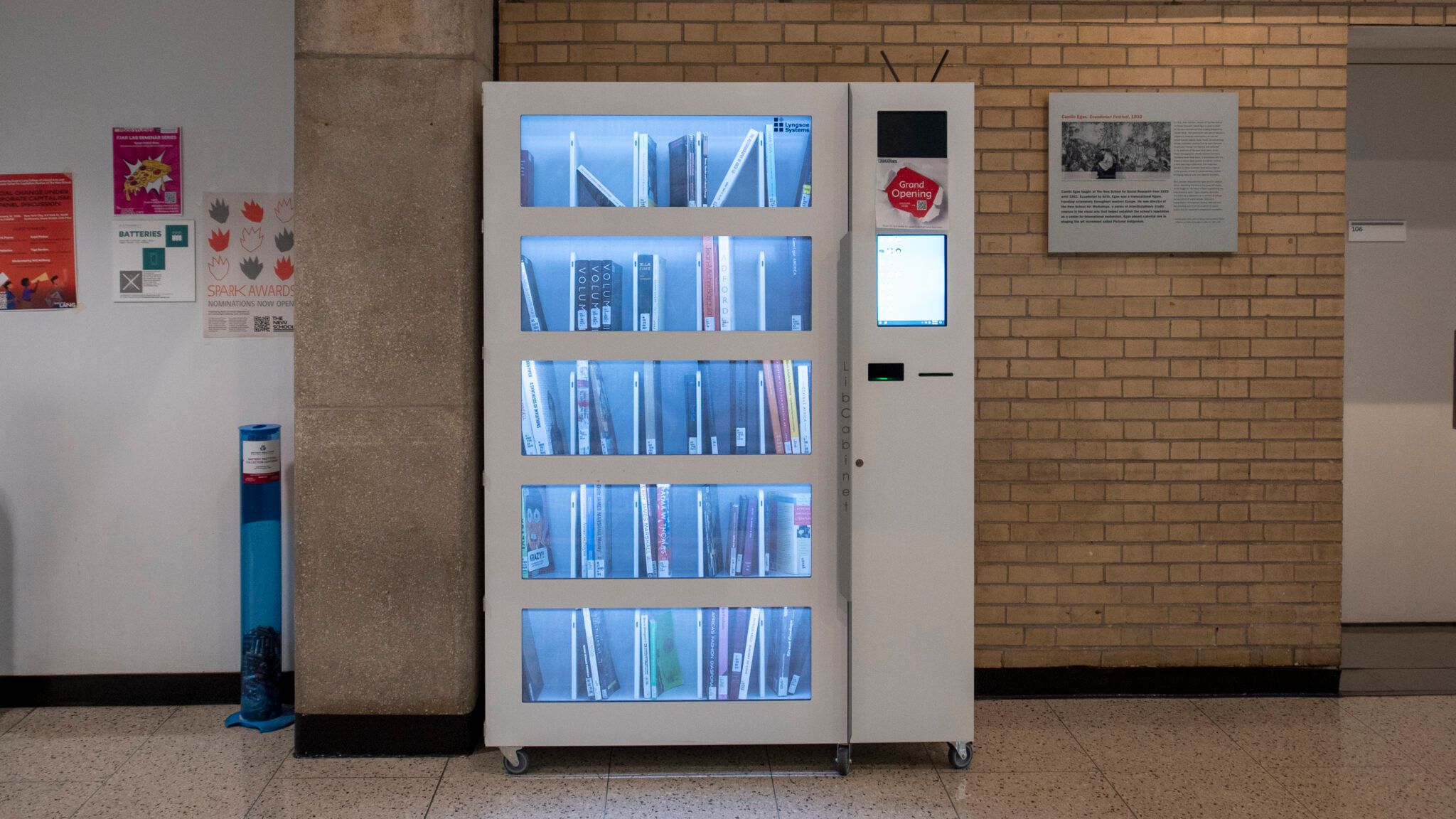 The New School introduces a new way to check out library books - The ...